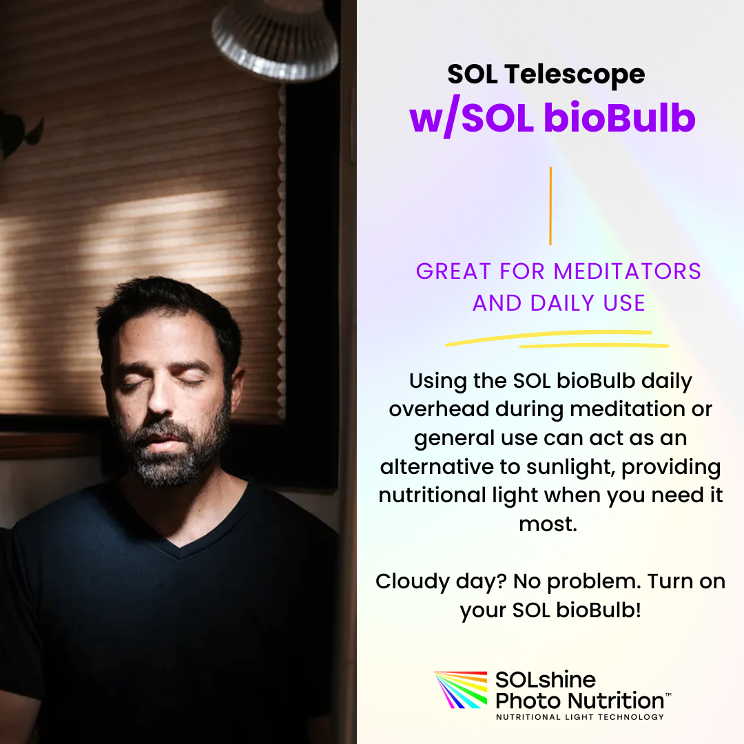 SOL Telescope™ — Floorlight w/SOL bioBulb – SOLshine Photo Nutrition™